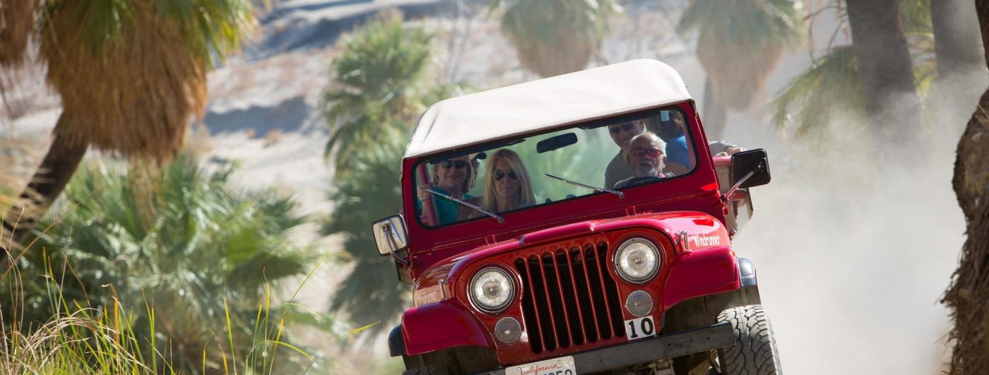 Jeep Tours In San Andreas Fault Palm Springs | Red Jeep Tours